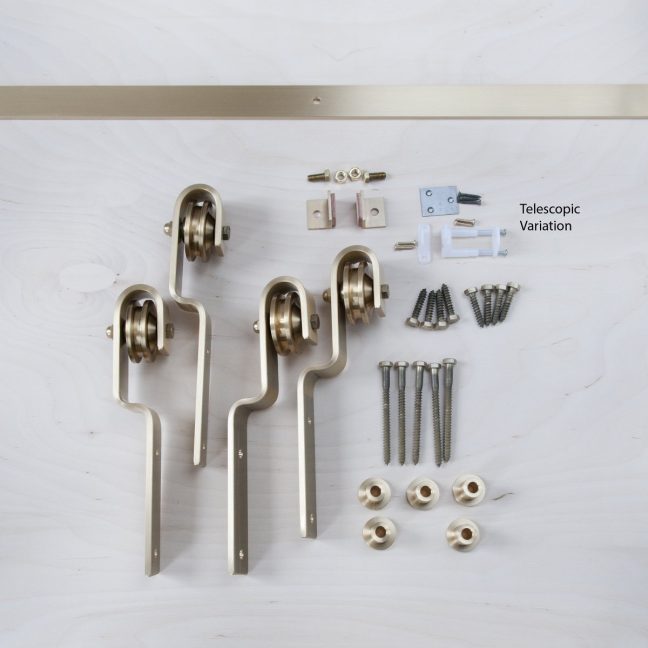 Single Track Bypass Barn Door Hardware – 1925Workbench Shop