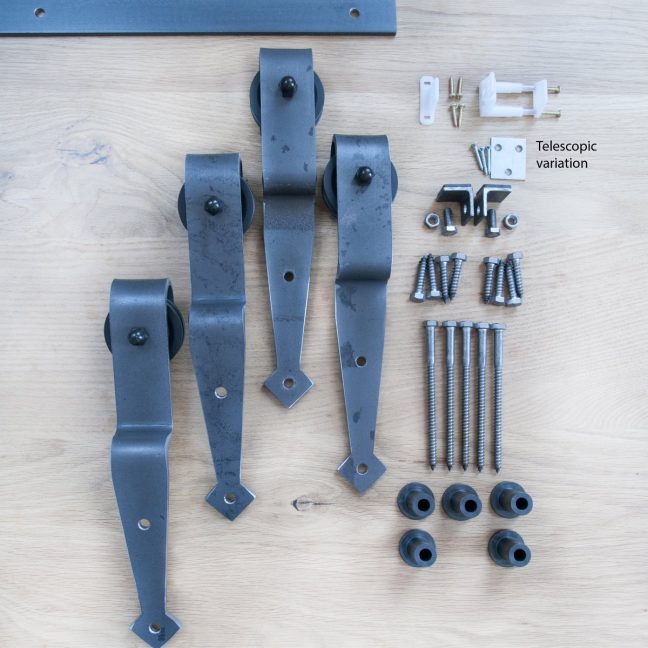 Single Track Bypass Barn Door Hardware – 1925Workbench Shop