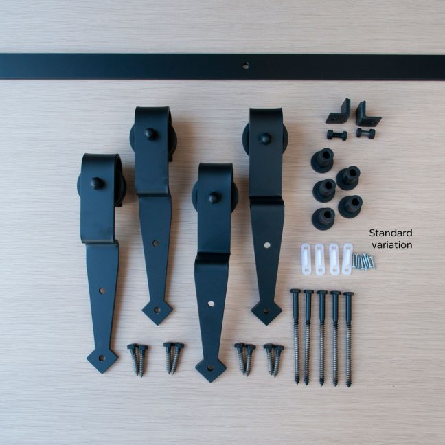 Single Track Bypass Barn Door Hardware – 1925Workbench Shop