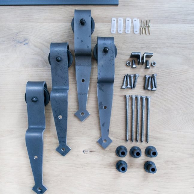 Single Track Bypass Barn Door Hardware – 1925Workbench Shop